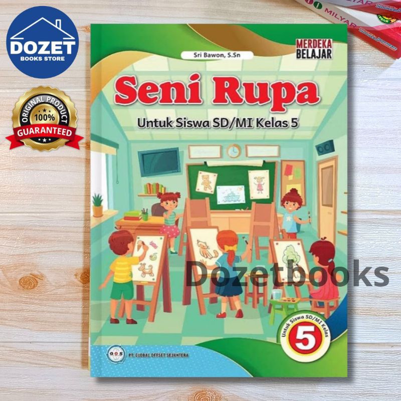 Jual Buku Seni Rupa Kelas 5 SD/MI Kurikulum Merdeka PT. Global Offset Sejahtera | Shopee Indonesia