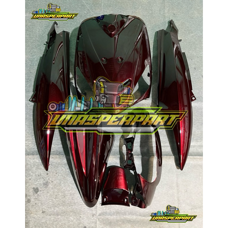 Jual full body halus mio sporty warna moonlight red | Shopee Indonesia