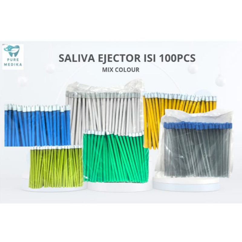 Jual Saliva Ejector transparant Isi 100 pcs | Shopee Indonesia