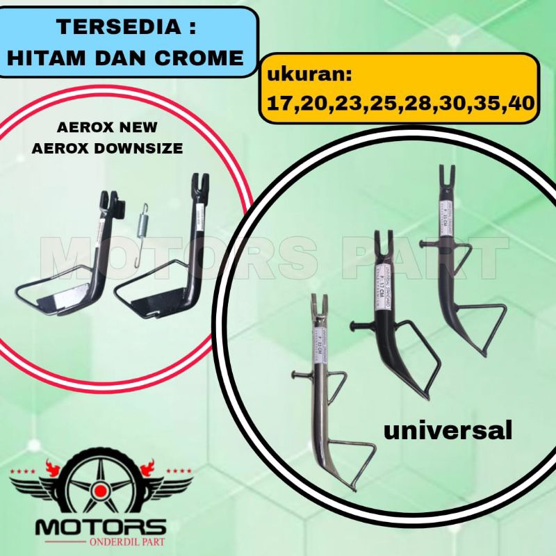 Jual Jagang Motor Standar Samping Jagrak Universal Aerox Down Size ...