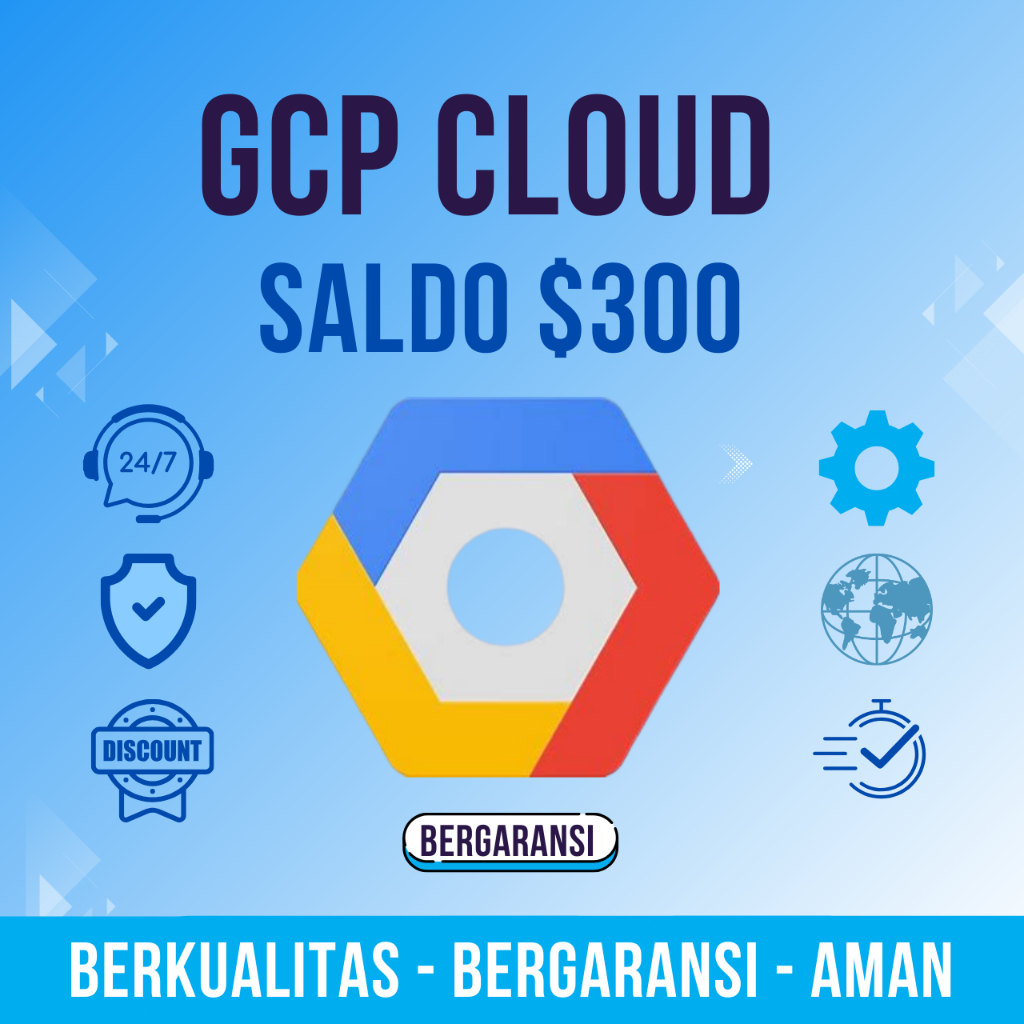 Jual GCP CLOUD SALDO $300 BERGARANSI | Shopee Indonesia