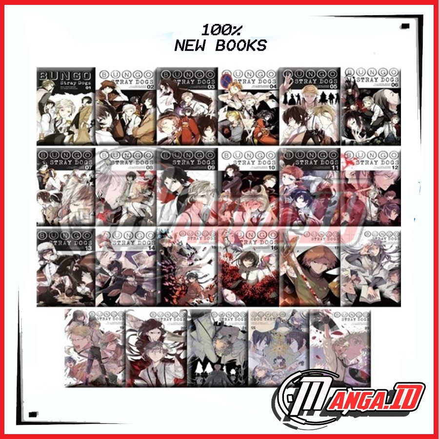 Jual Manga series : bungo stray dogs by Kafka Asagiri (English ...