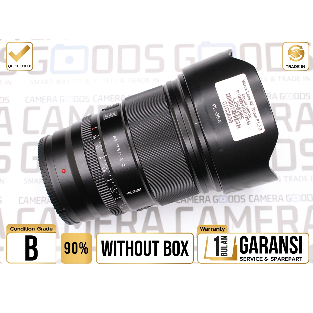 Jual Viltrox AF 75mm F1.2 Pro Z Lens For Nikon Z Mount Autofocus - Grade B - L250206 | Shopee ...