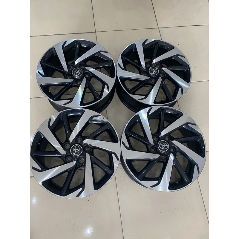 Jual velg original rush ring 17pcd 5x114 cocok rush terios luxio dll ...