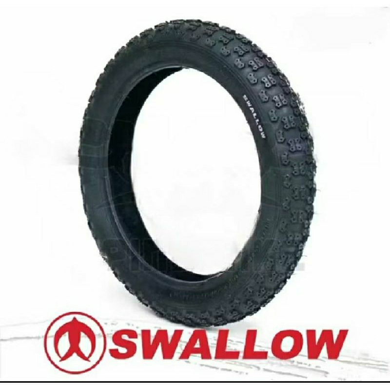 Jual Ban Luar Sepeda 16 x 2.125 SWALLOW Hitam Anak BMX Mini Lipat | Shopee Indonesia