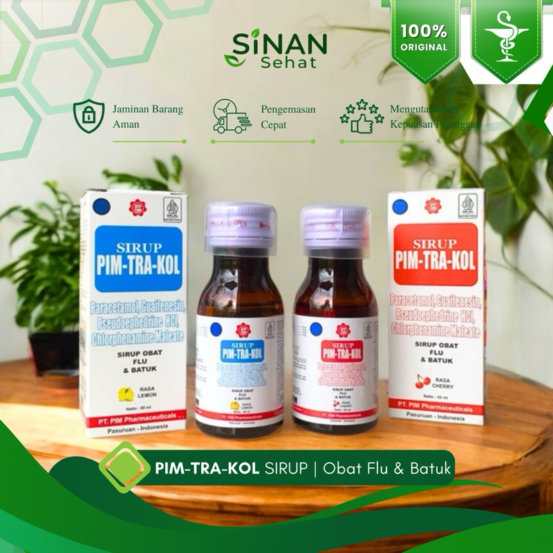 Jual Apotek Sinan Sehat | PIMTRAKOL Sirup 60mL | Obat Batuk Pilek Demam ...