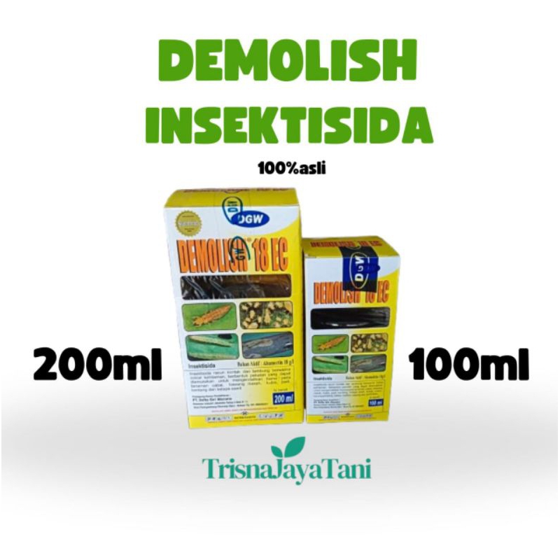 Jual DEMOLISH 100ML&200ML 18EC INSEKTISIDA | Shopee Indonesia