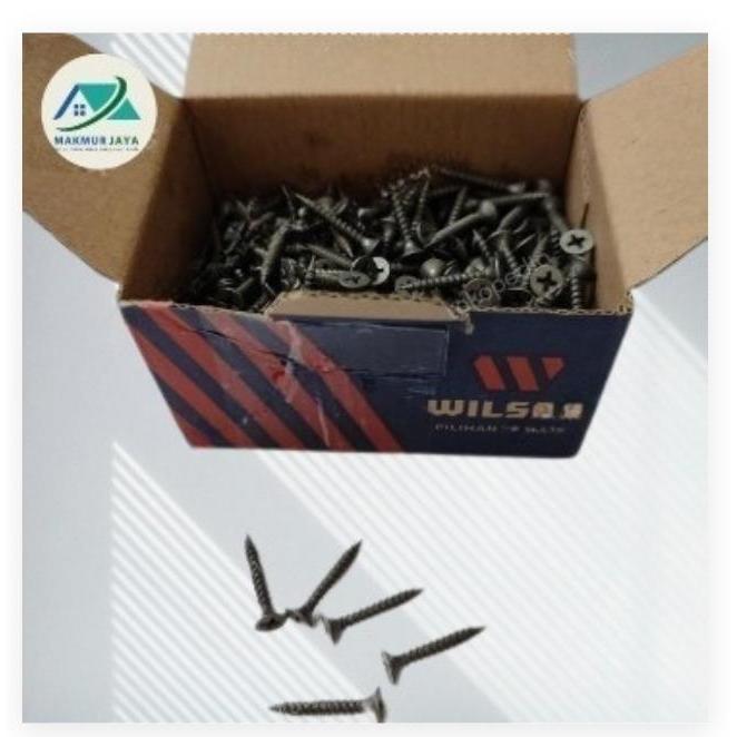 Jual Skrup Gypsum | Sekrup drywall 6x1" 500gr (dus kecil) | Shopee ...