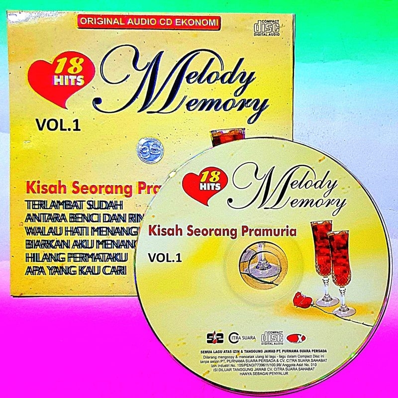 Jual KASET CD COMPACT DISC LAGU NOSTALGIA-KASET CD LAGU POP INDONESIA TEMBANG KENANGAN-CD LAGU ...