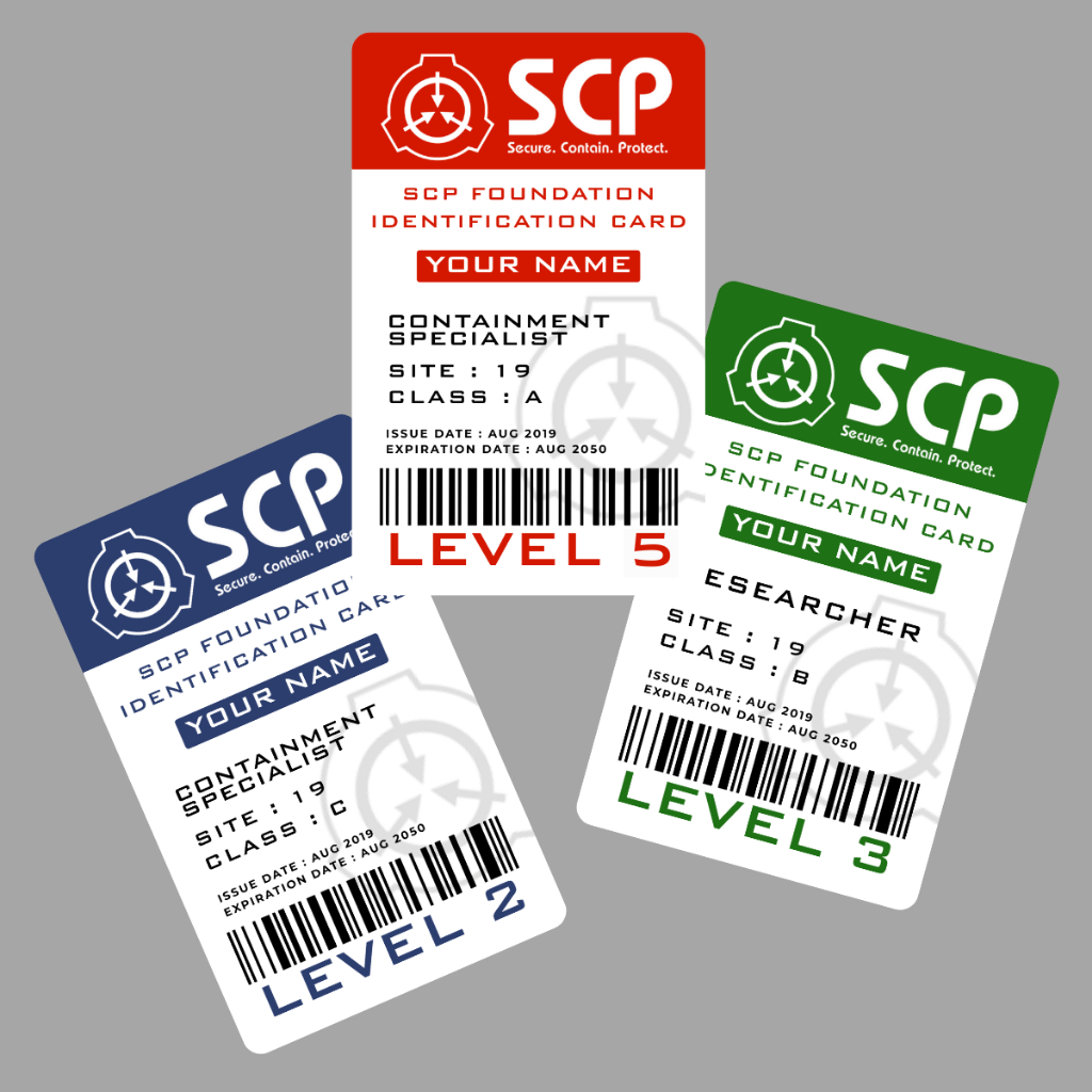 Jual SCP Secure Contain Protect ID Card PVC Kustom | Shopee Indonesia