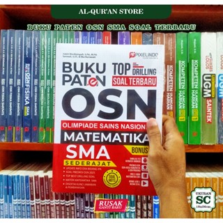 Jual Buku Paten OSN Matematika Kimia Ekonomi Fisika Geografi SMA Soal Terbaru Lengkap Original ...