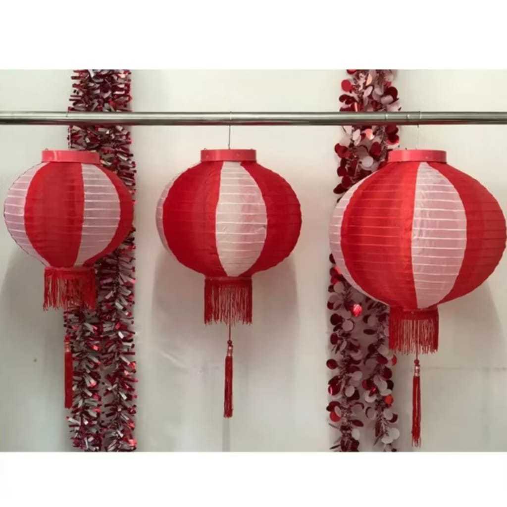 Jual LAMPION KAIN POLOS TAHAN AIR LAMPION WARNA LAMPION PESTA LAMPION ...