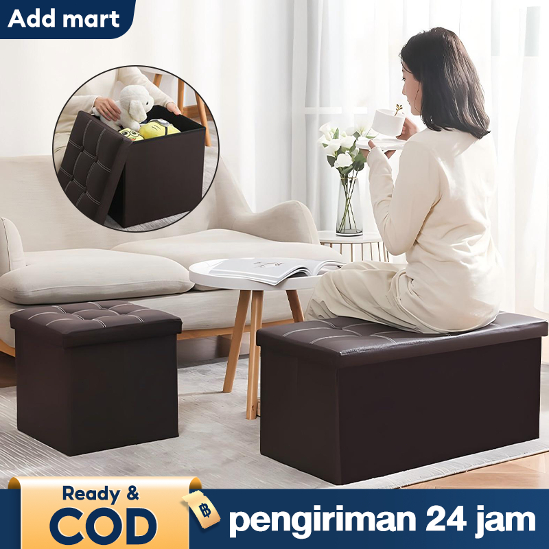 Jual Sofa Bench / Stool Sofa / Stool Panjang Minimalis Dapat Menyimpan ...