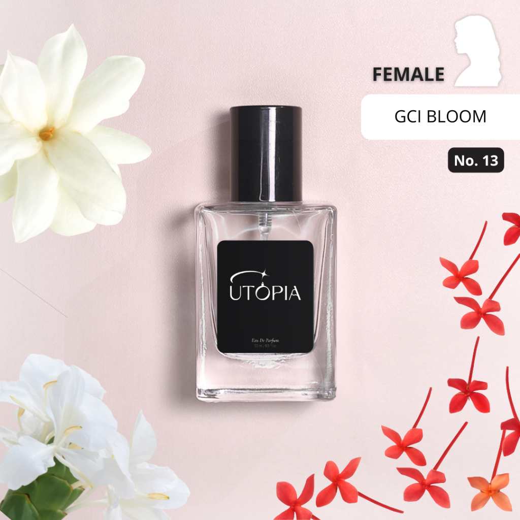 Jual Utopia - GCI BLOOM Parfum Wanita Tahan Lama Aroma Bunga, Klasik ...