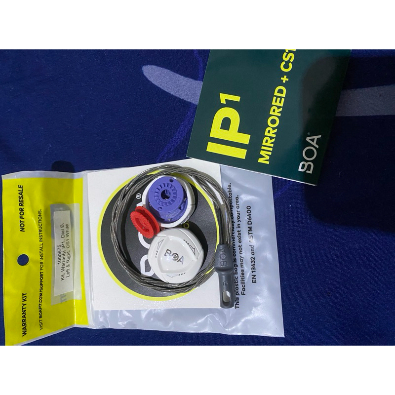 Jual Boa dial ip1 replacement kit Sepasang (2pcs) warna putih | Shopee ...