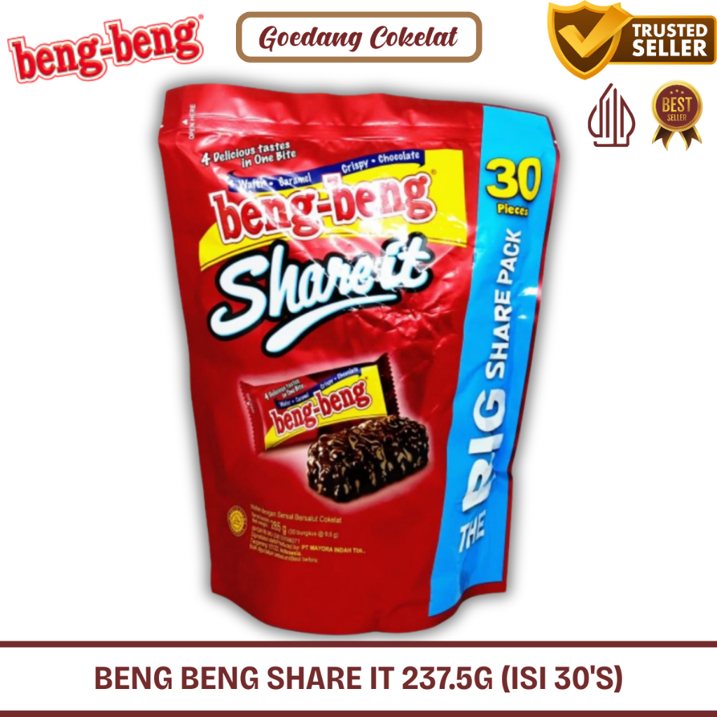 Jual Beng Beng Share It Pouch Big Pack Isi 25pcs 237.5g | Shopee Indonesia