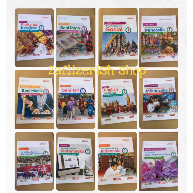 Jual Buku paket kelas VII-7 SMP/MTS Kurikulum Merdeka-Platinum | Shopee Indonesia