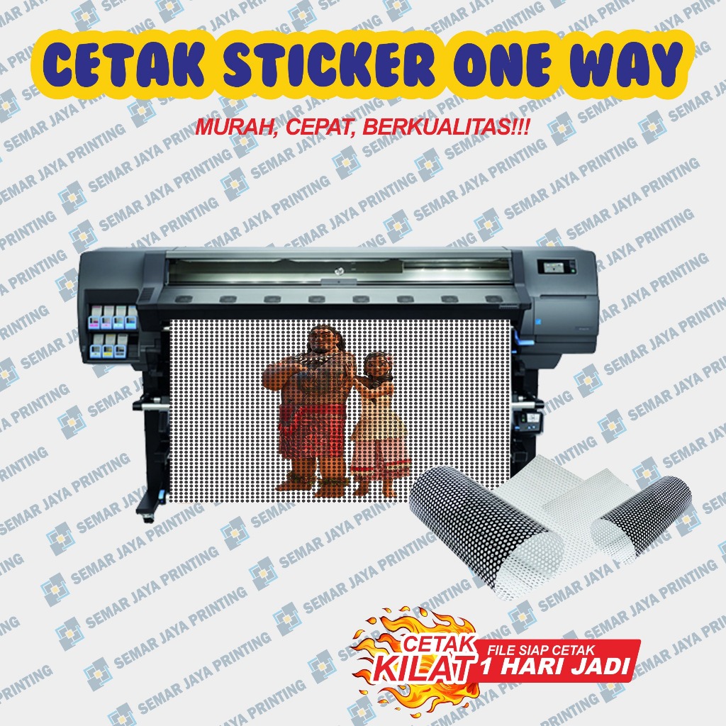 Jual Cetak Stiker one way vision murah | Shopee Indonesia