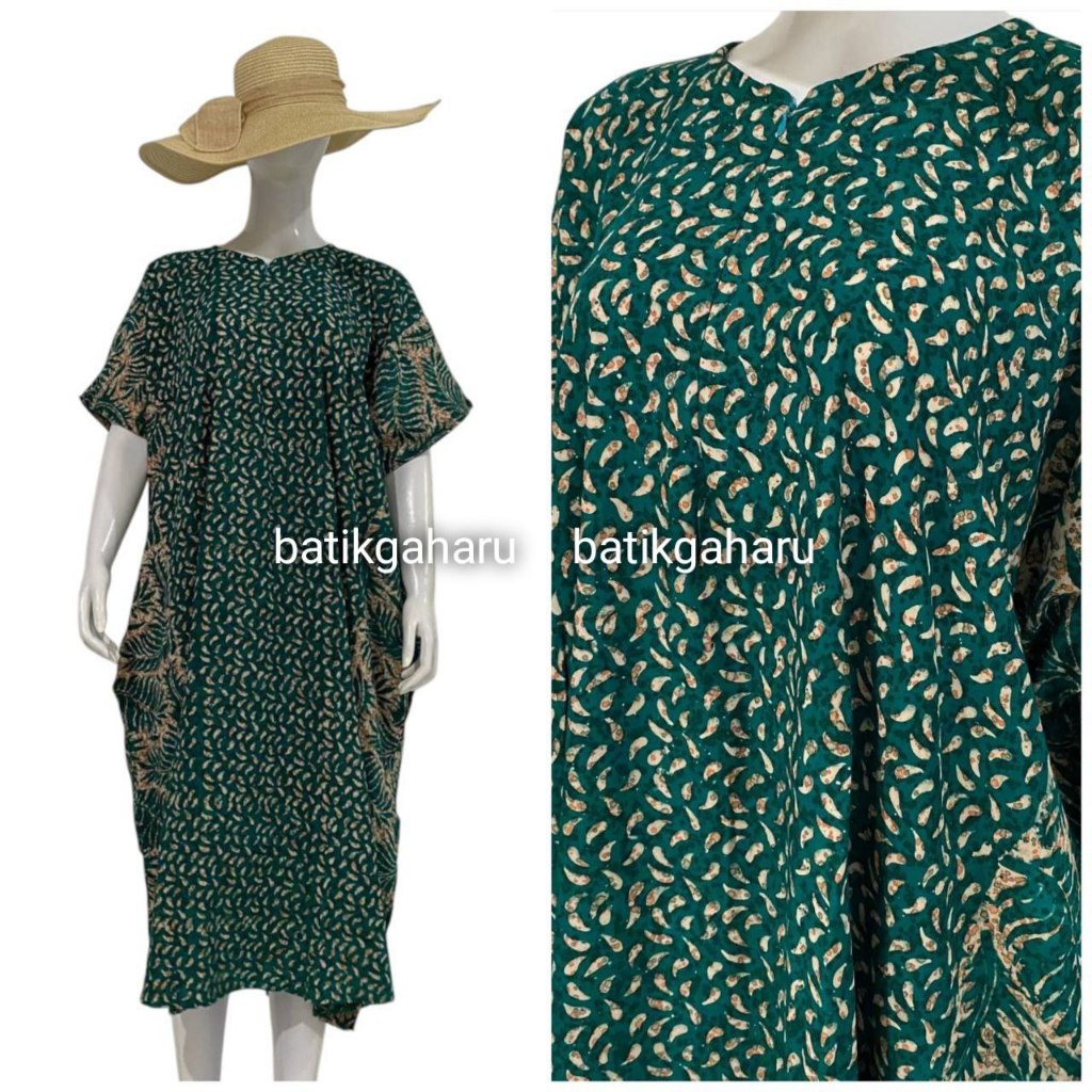 Jual Daster Batik Lowo Cap Kalong Resleting Depan Kelelawar Busui ...
