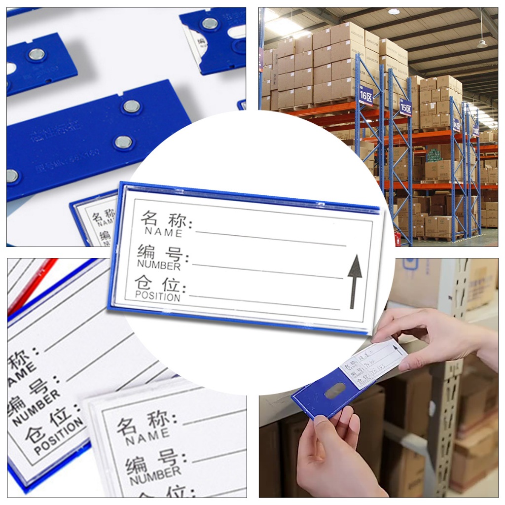 Jual Magnetik Label Harga Type/Name tag Akrilik/Price Tag Card /Tempat ...