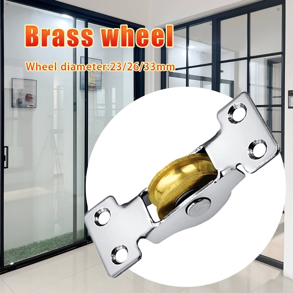 Jual 23/26/33mm Roda Bawah Pintu sliding Pendukung Geser roller Pintu ...