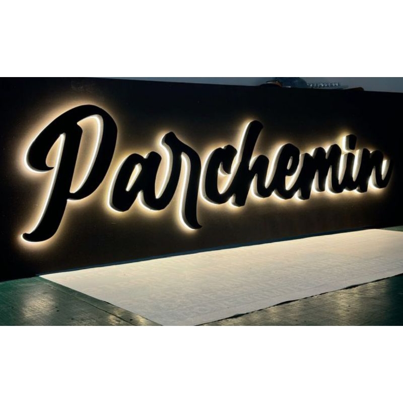 Jual HURUF TIMBUL MENYALA / TINGGI 35 CM / Waterproof / Huruf PVC Board ...