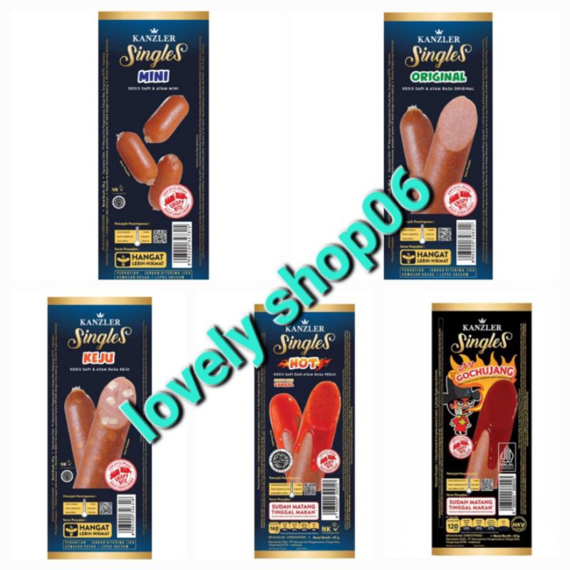 Jual KANZLER SOSIS SIAP MAKAN DENGAN DAGING ASLI PILIHAN ALL VARIAN 60 ...