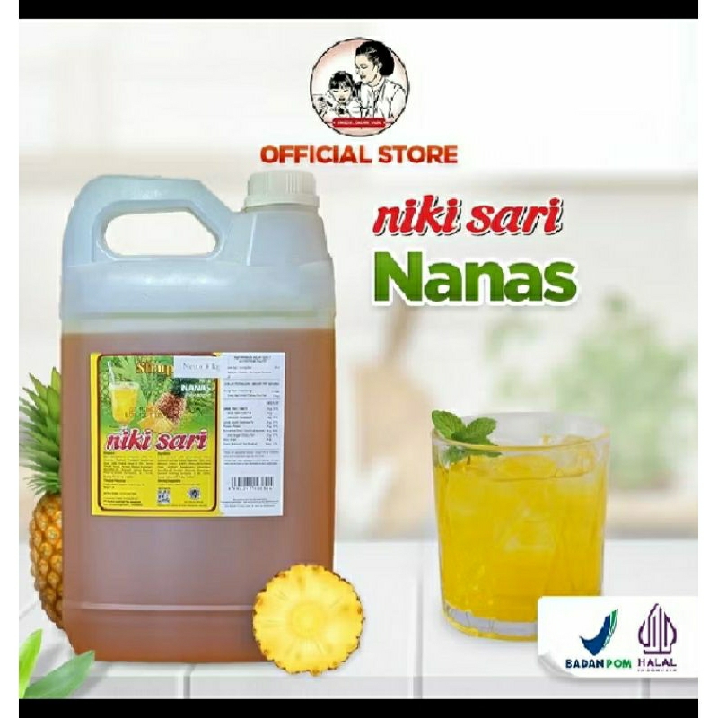 Jual Sirup Nikisari Jerigen 6 Kg - Sirup rasa buah segar | Shopee Indonesia