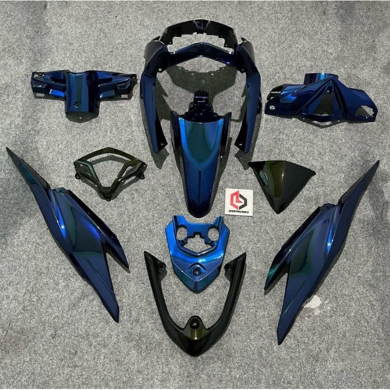Jual COVER FULL BODY HALUS HONDA VARIO KZR 125 OLD COSTEM WARNA ...