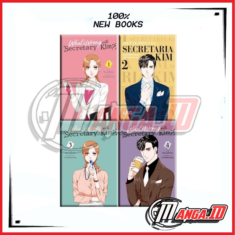 Jual Manhwa: What's Wrong with Secretary Kim? 4 book series by MyeongMi ...