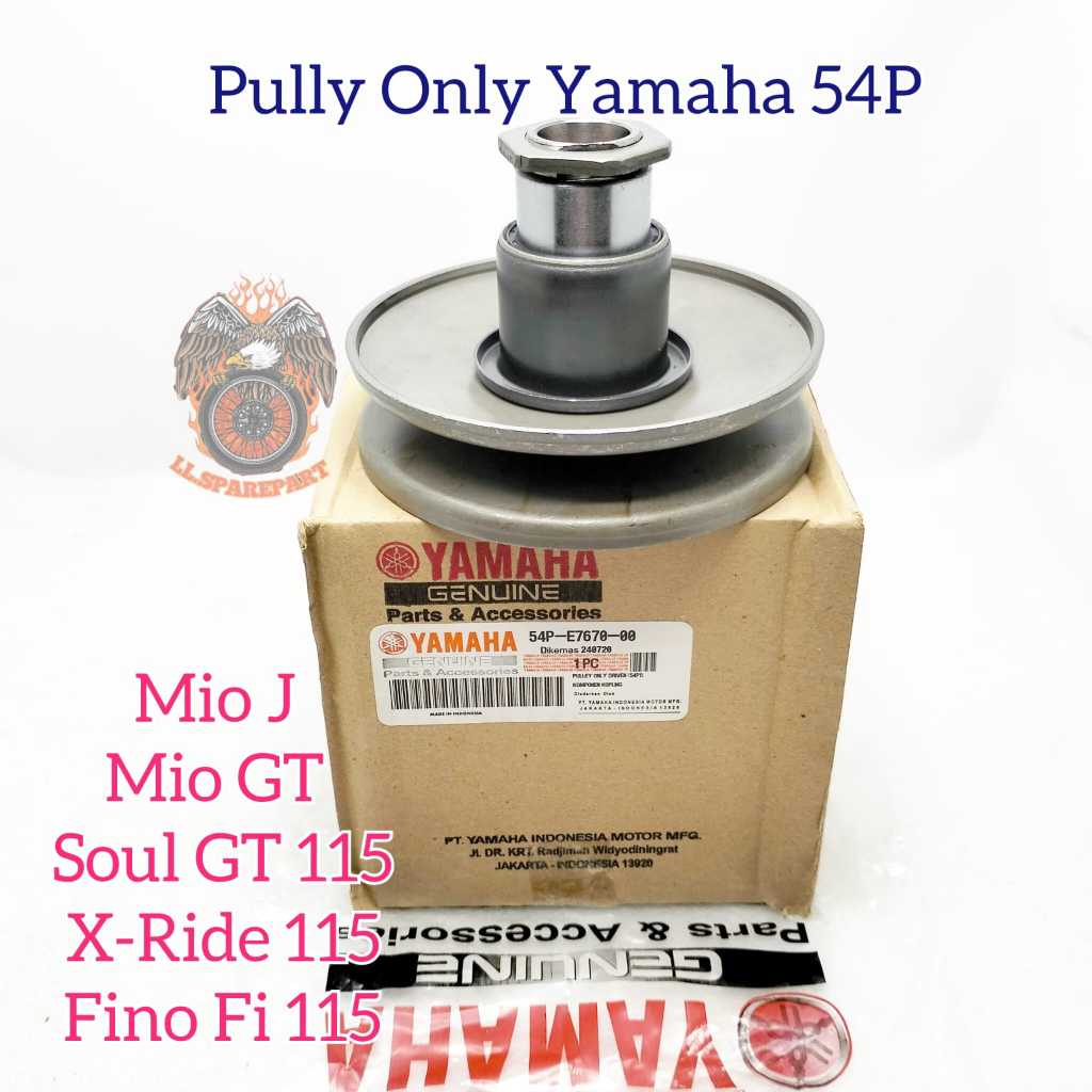 Jual Pully Only Yamaha 54P Asli Original Mio J Soul GT Fino Fi 115 Xride 115 Puly Belakang Pulli ...