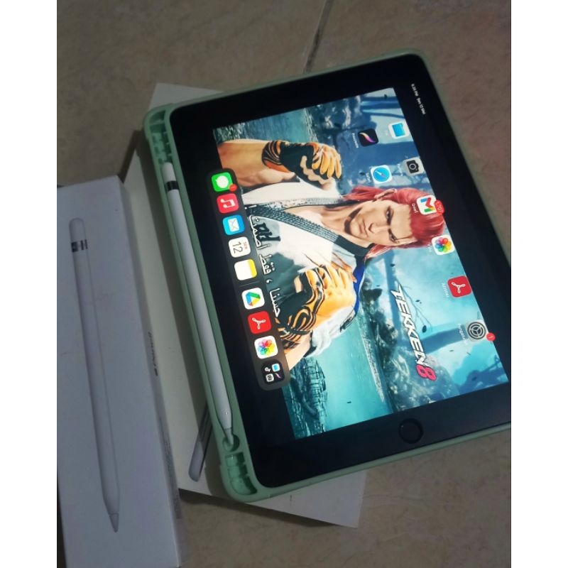 Jual (ORI) Ipad 9, 32GB Wifi Only + Ipad Pencil (gen1, Box) + Uogic ...