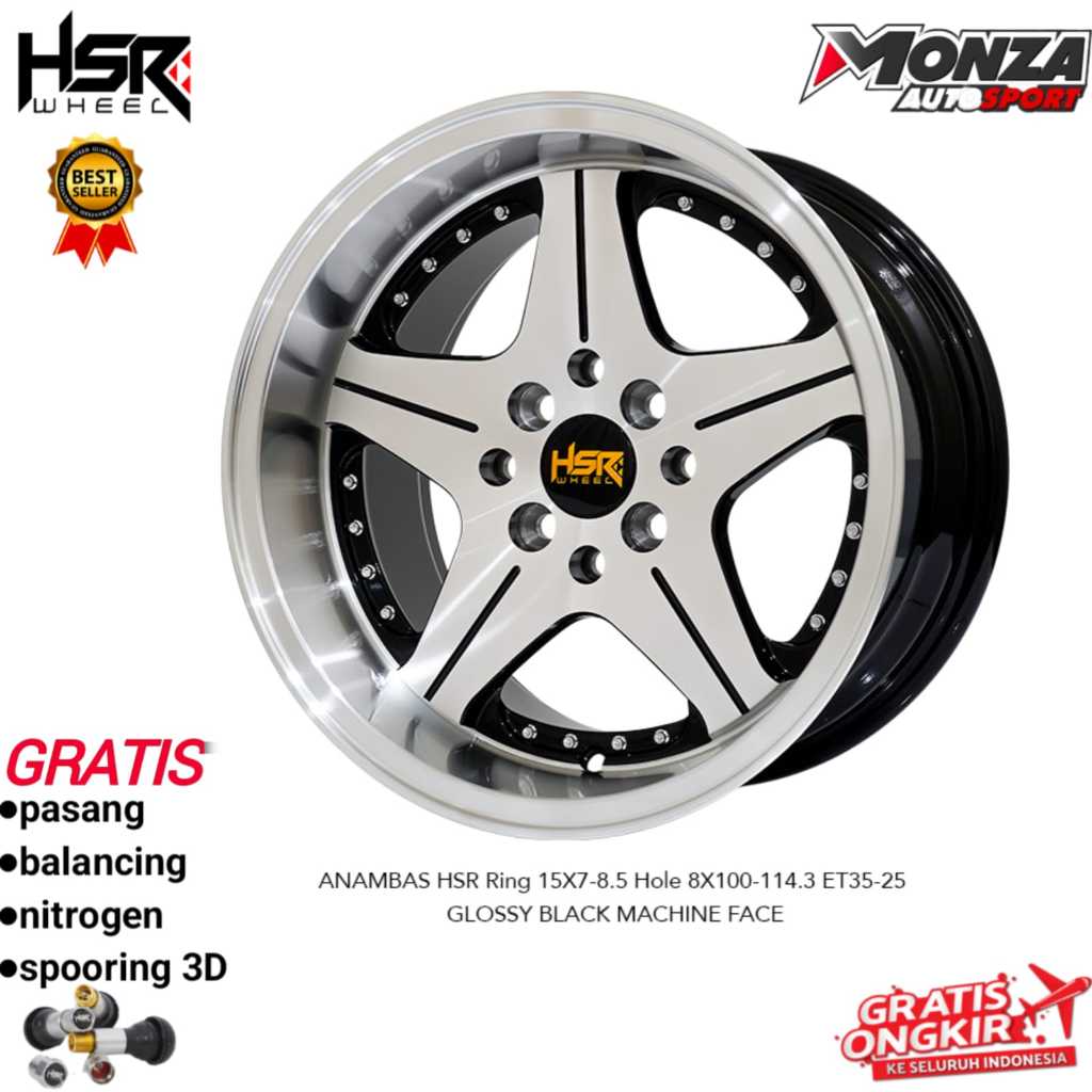 Jual Velg mobil R15 vios,city,yaris,agya,baleno,avanza,livina,kijang ...