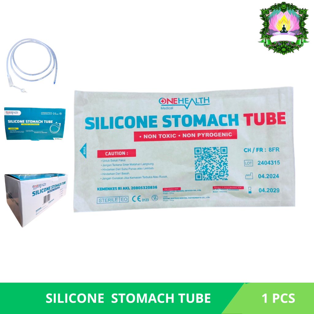 Jual Selang Fleksibel NGT Silicone Stomach Feeding Tube Flexible 1 Pcs ...