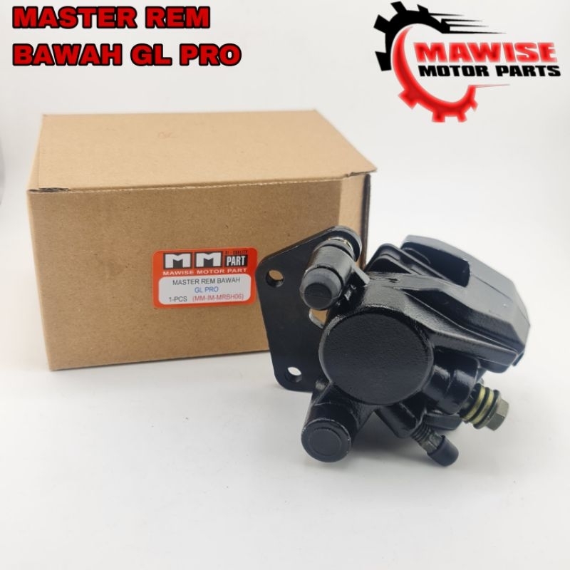 Jual MASTER REM BAWAH ASSY GL PRO - CAKRAM KALIPER CALIPER ASSY KEPALA BABI DEPAN GLPRO GL PRO ...