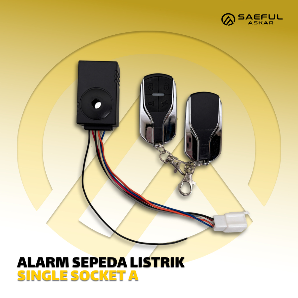 Jual Alarm Sepeda Listrik Motor Listrik Universal 3 Model Socket ...