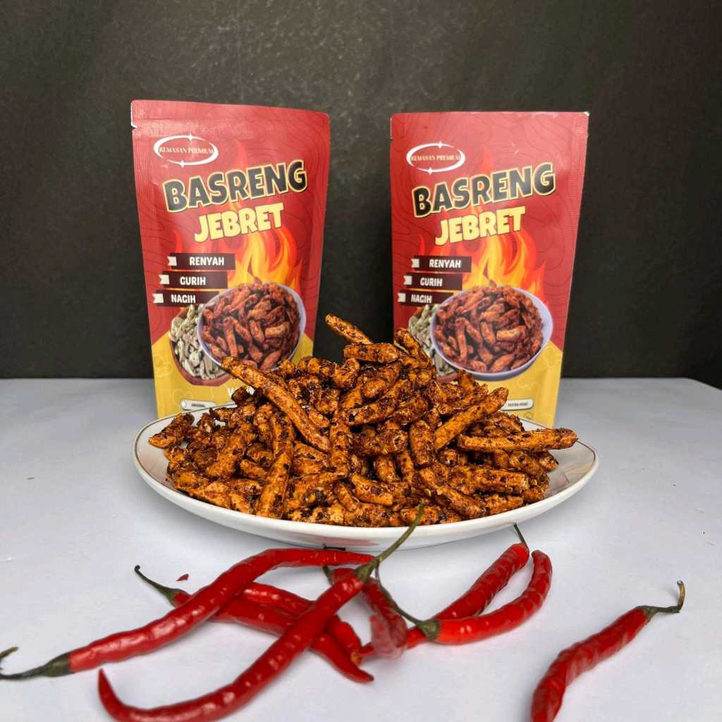 Jual BASRENG ATAU BAKSO GORENG PREMIUM KEMASAN POUCH ORIGINAL PEDAS ...