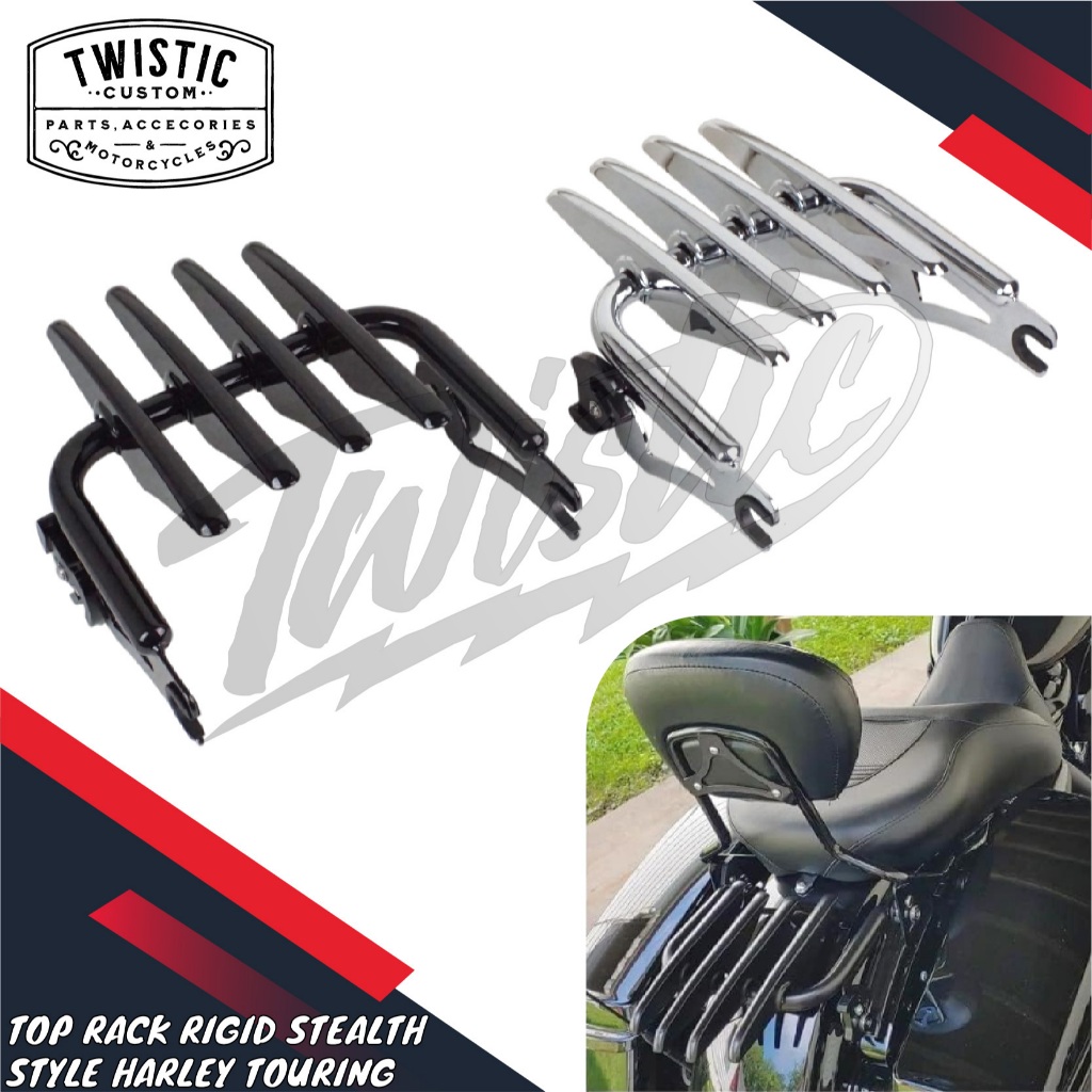 Jual Bracket Rigid Stealth Style Dudukan Top Box Boks Top Rack Behel ...