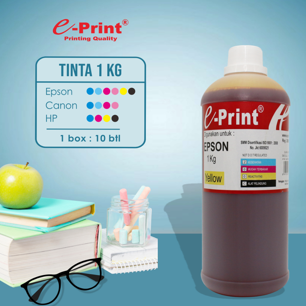 Jual e-Print Tinta Printer EPSON Ink Universal 1KG compatible Black ...