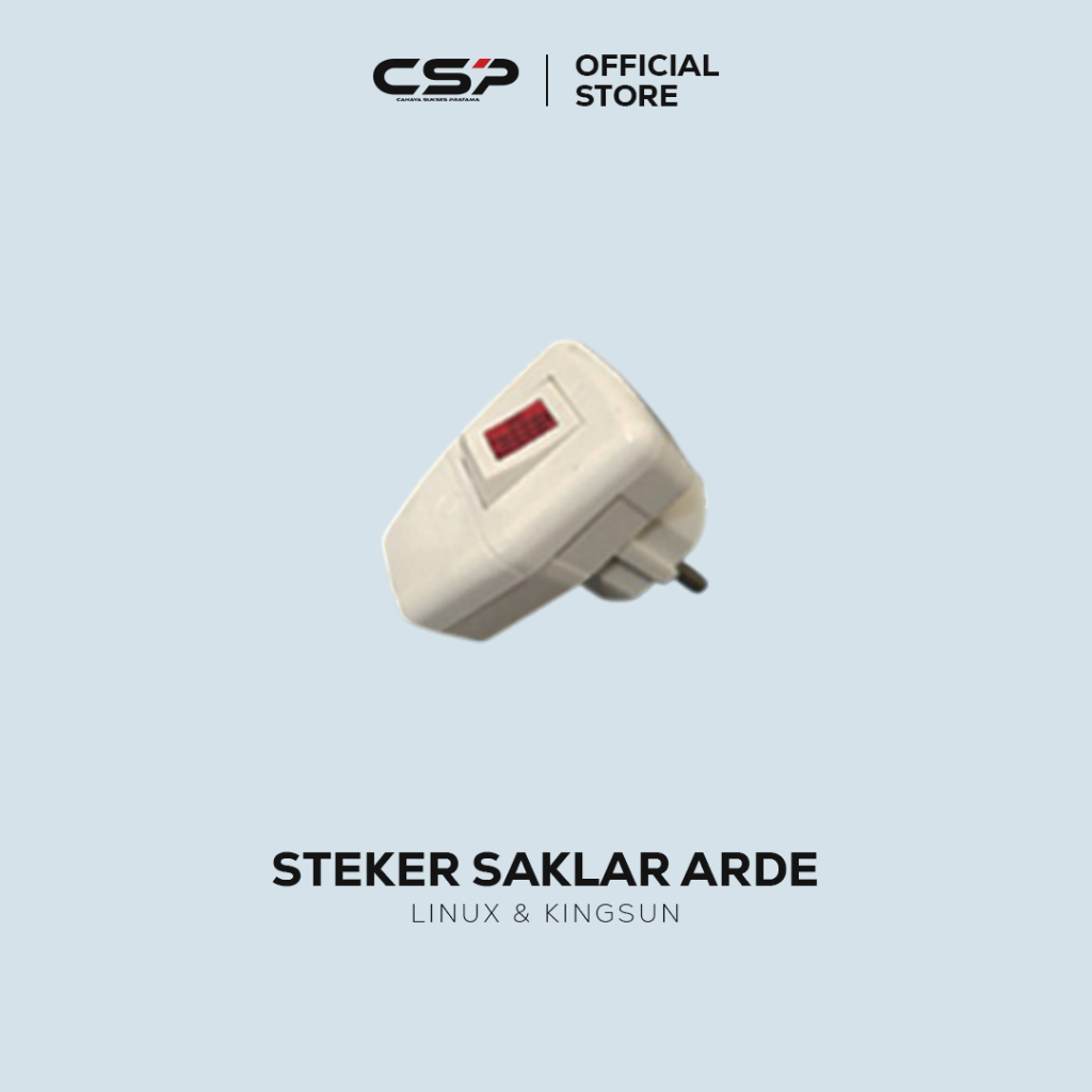Jual [CSP_MATSUKA] Saklar/Steker Arde Switch Lampu Linux & Kingsun ...