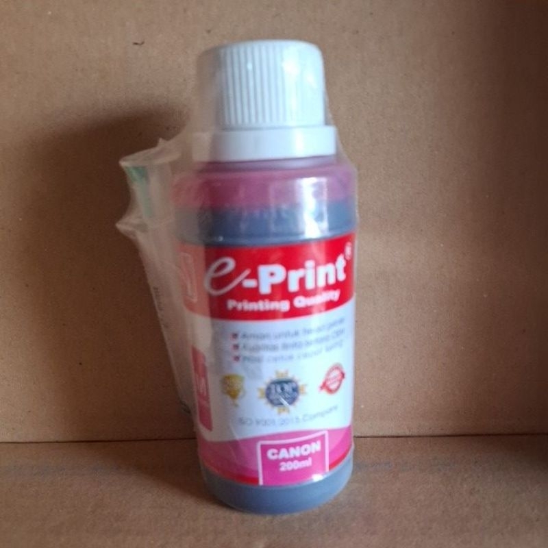 Jual tinta computer canon 200ml merk E-PRINT (MERAH) | Shopee Indonesia