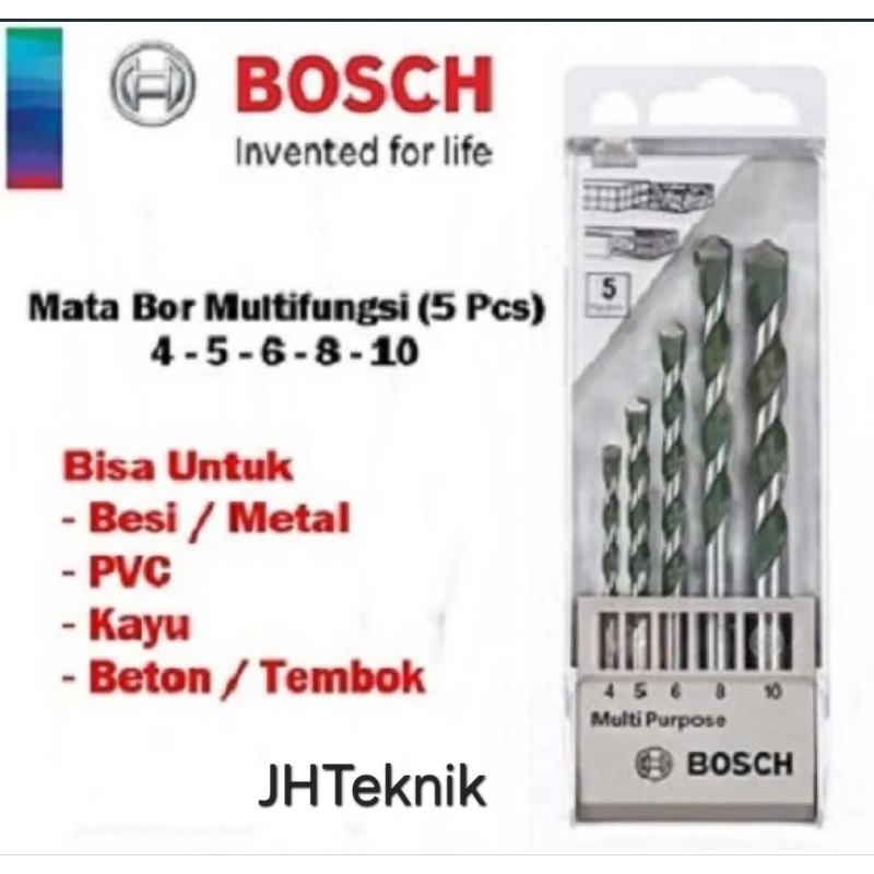 Jual Mata Bor Serbaguna Set 5 Pcs BOSCHH CYL-4 ASLI ORIGINAL/Boschh ...