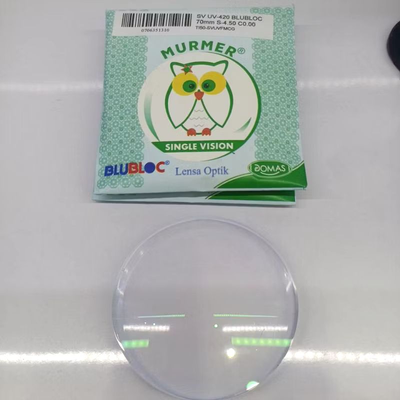 Jual 1 Biji LENSA KACAMATA OPTIK SV SINGLE VISION BLUEBLOC BLUE GUARD ...