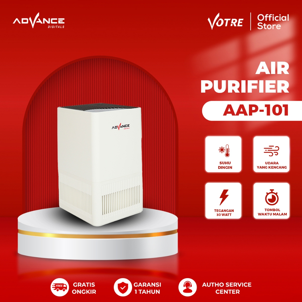 Jual Advance Air Purifier AAP-101 Alat Pembersih Dan Penyaring Udara ...