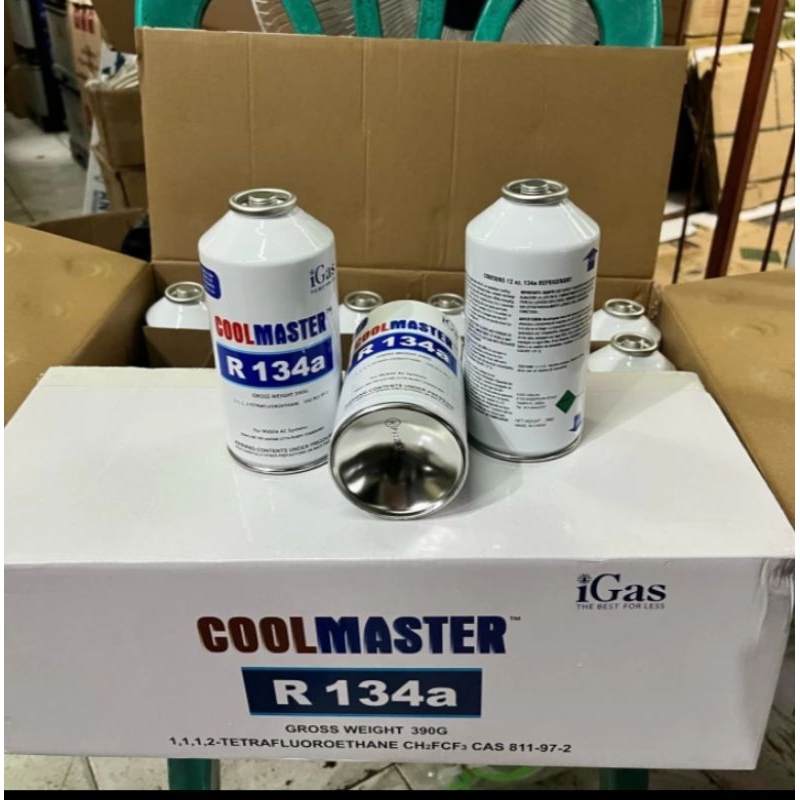 Jual FREON R134A IGAS COOL MASTER KALENG (390 GRAM) | Shopee Indonesia