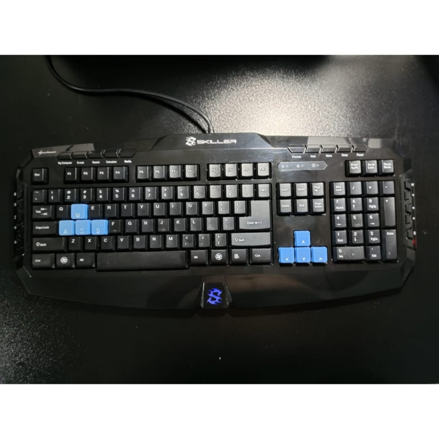 Jual Sharkoon skiller Gaming Keyboard with 20 additional multimedia ...