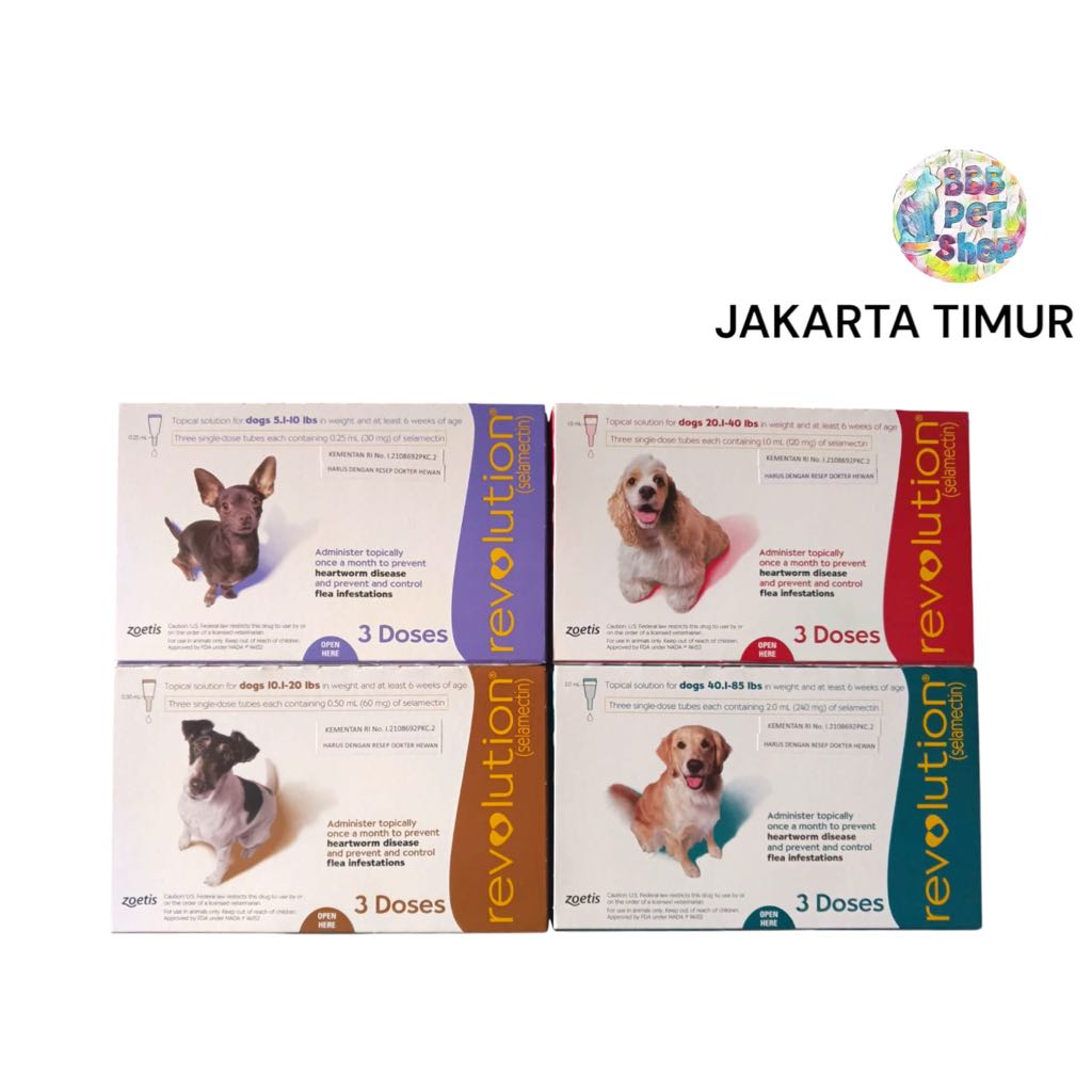 Jual REVOLUTION OBAT KUTU / REVOLUTION CAT / REVOLUTION DOG ...