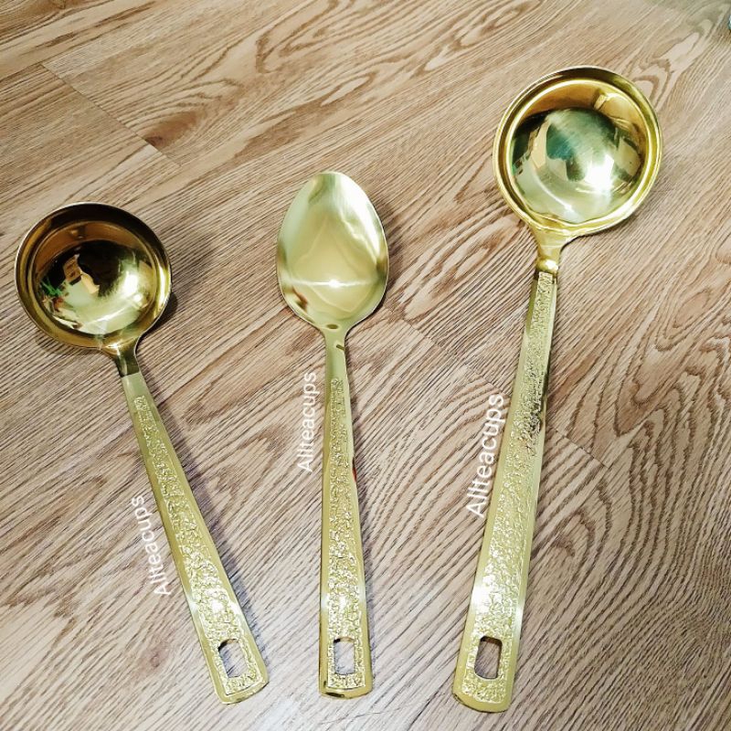 Jual Allteacups Centong Sayur, Sendok Lauk, Capitan Makanan Stainless ...