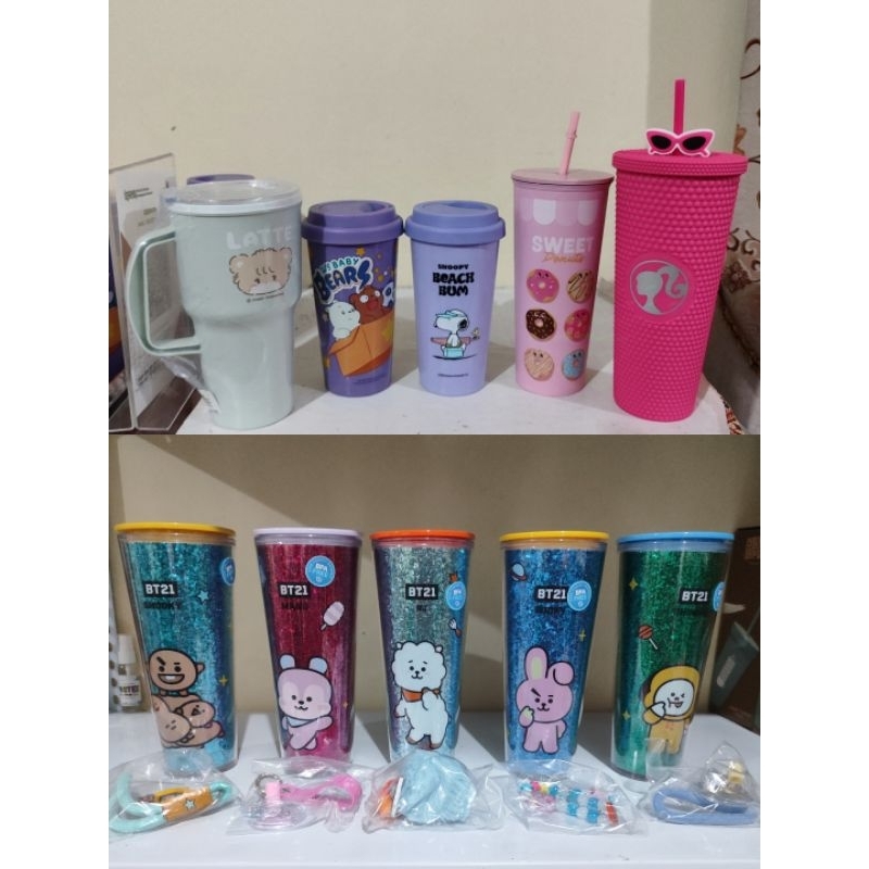 Jual Tumblr Miniso BT21 Barbie | Shopee Indonesia