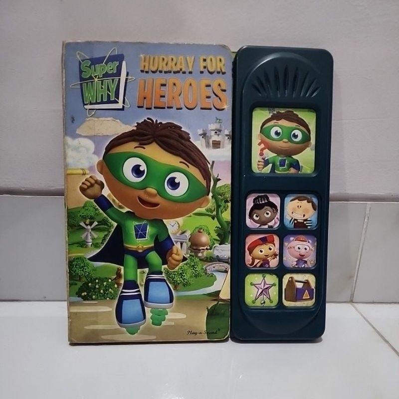 Jual Super WHY Hurray for Heroes Play-a-Sound | Shopee Indonesia